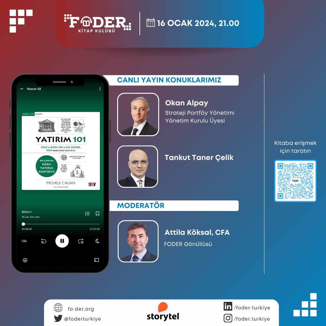 FODER Kitap Kulübü Ocak 2024 | Yatırım 101 - FODER